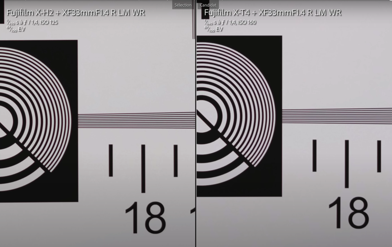 Capteur 40 Mpx Fujifilm : comparatif avec 26 Mpx